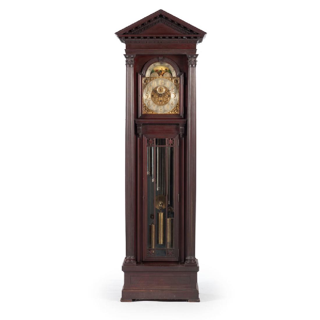 Herschede No. 122 Nine-Tube Tall Case Clock