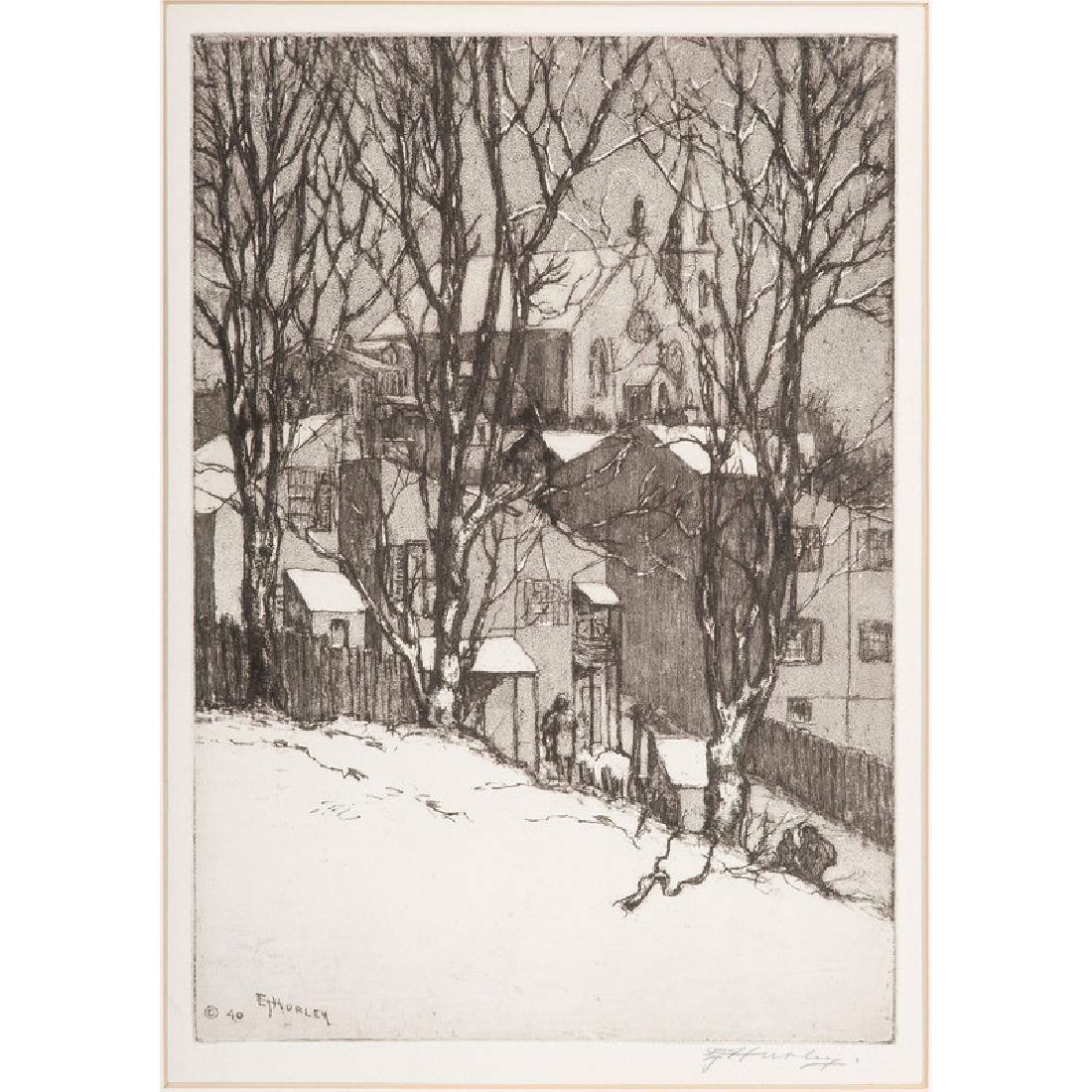 Edward Timothy Hurley (Cincinnati, 1869-1950), Etching - Apr 27, 2018 ...