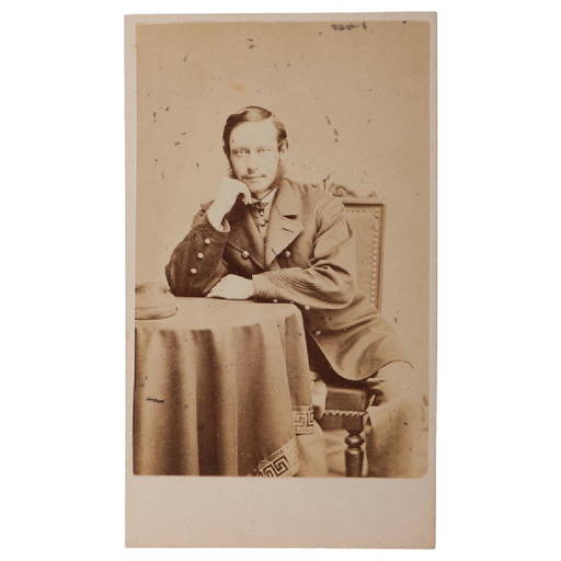 Civil War Cdv Of Lt. Col. Charles R. Mudge, 2nd Ma, Kia