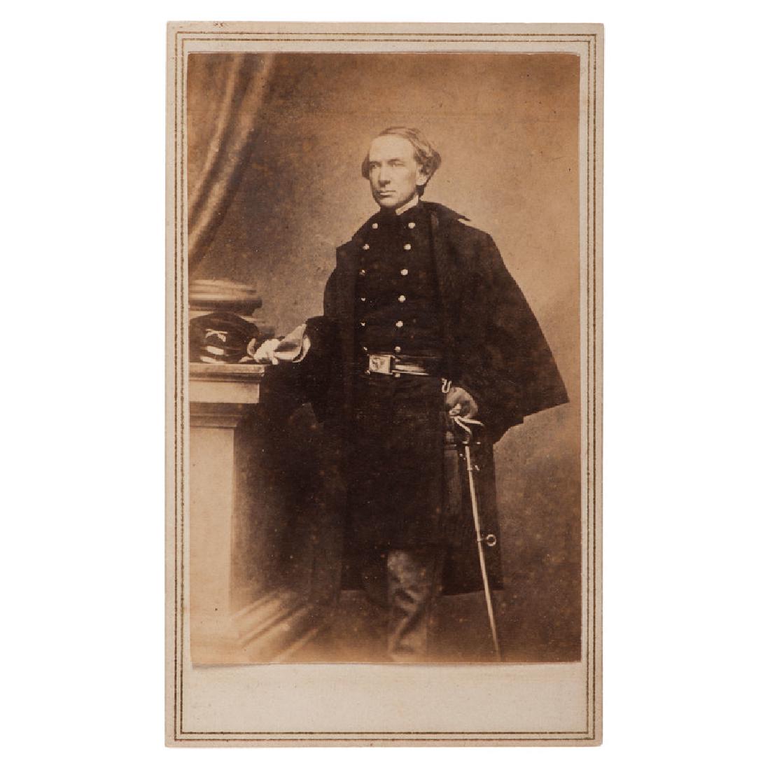Cdv Of Colonel Thornton F. Brodhead, 1st Mi Cav., Dow