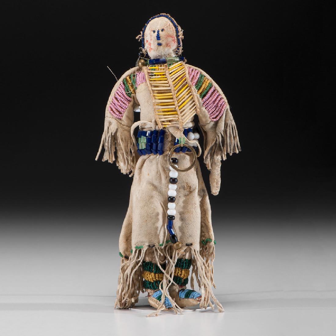 Central Plains Beaded Hide Doll