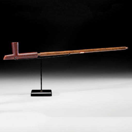 Northern Plains Pipe With Catlinite Bowl