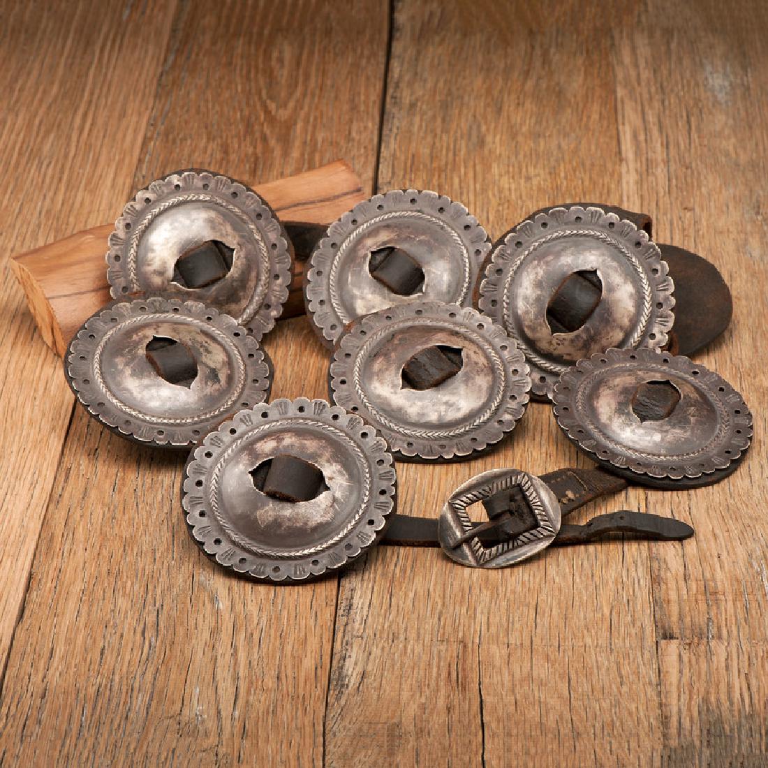 Navajo First Phase Revival Concha Belt