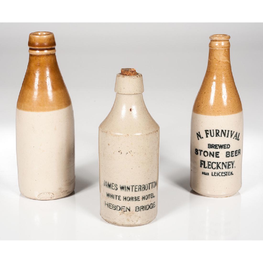 Stoneware Beer Bottles