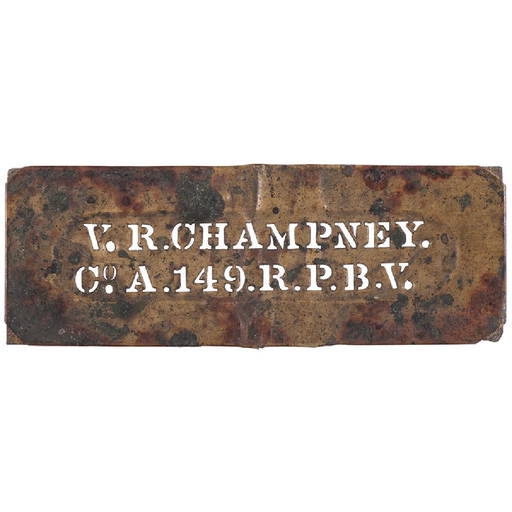 Union Soldier Stencil, 149th Pennsylvania Bucktails