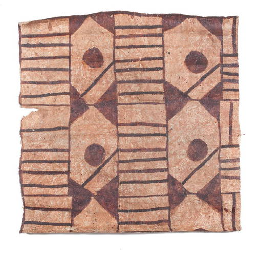 Two Samoan Tapa Cloths