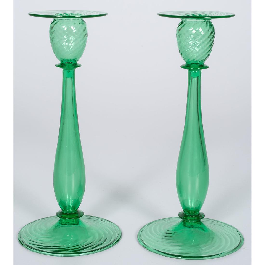 Steuben Candlesticks