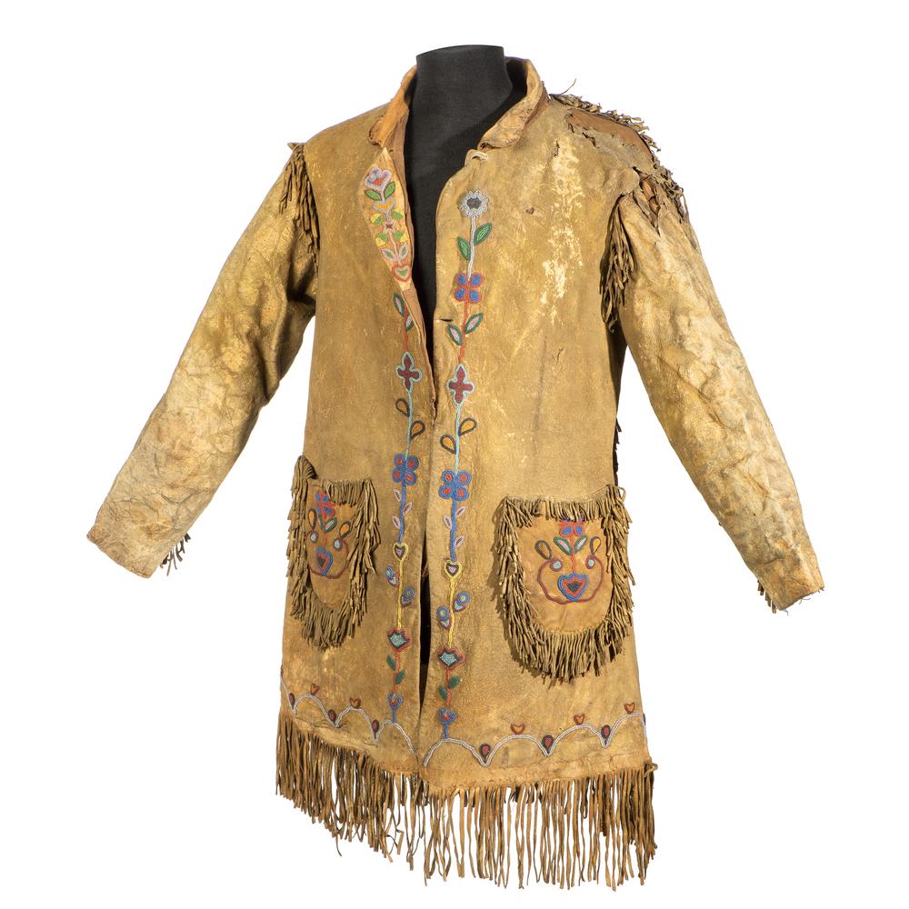 Plains Cree Beaded Hide Jacket, From the James B. - Oct 10, 2019 ...