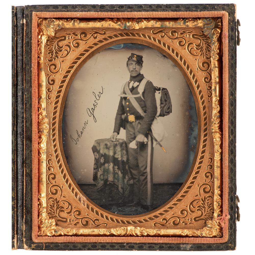 Civil War Sixth Plate Ambrotype of Private John - Nov 15, 2019 | Cowan ...