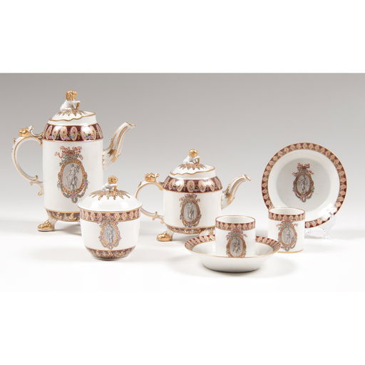 Imperial Russian Porcelain Tea Set Jan 24 2020 Cowans Auctions In Oh