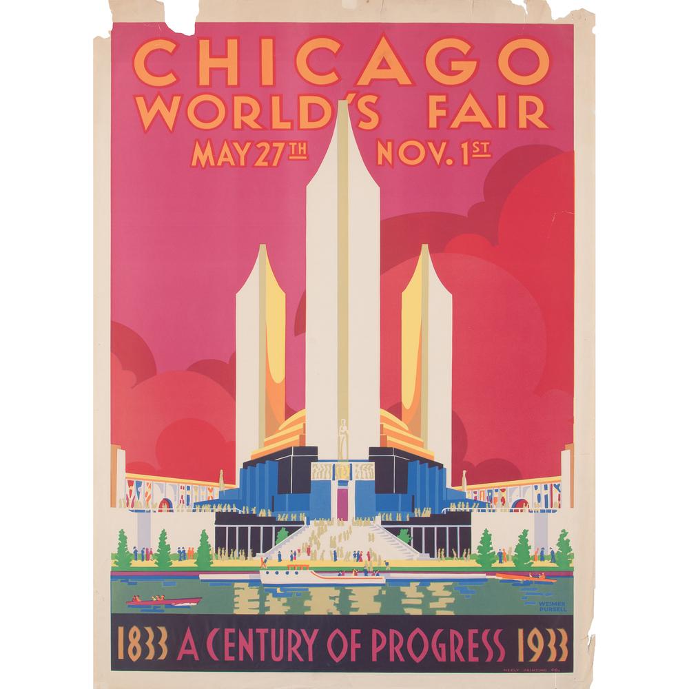 Weimer Pursell (American, 1906-1974) 1933 Chicago - May 14, 2020 ...