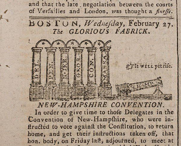 68: Federal Edifice, Early U.S. Political Cartoon, - Jun 24, 2009 ...