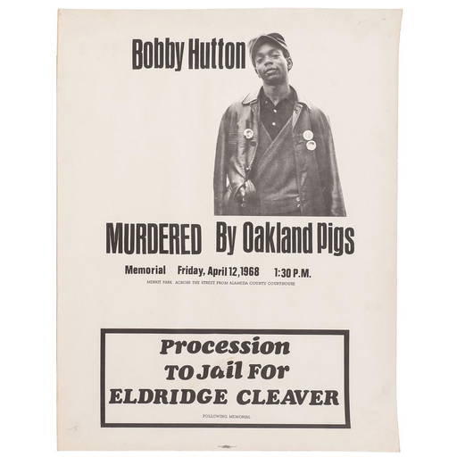 [hutton, Bobby (1950 1968)]. Bobby Hutton Murdered By