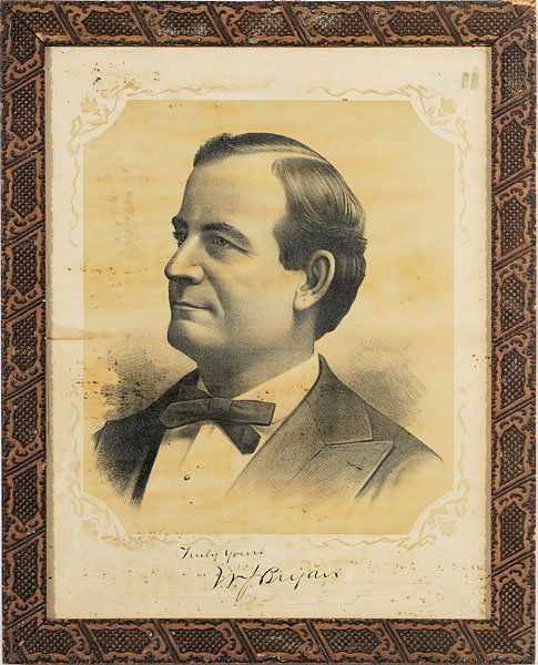 625: William Jennings Bryan Campaign Poster,
