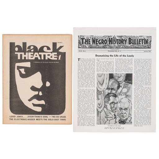 [african Americana Theater]. Bullins, Ed (b.1935),