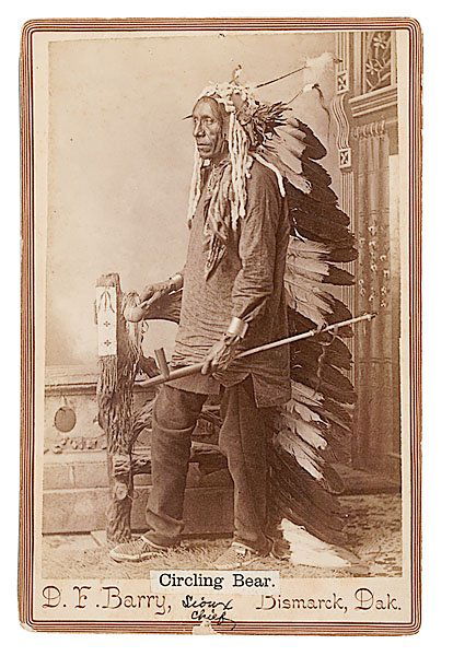 244: D.F. Barry Photo of Oglala Sioux Circling Bear