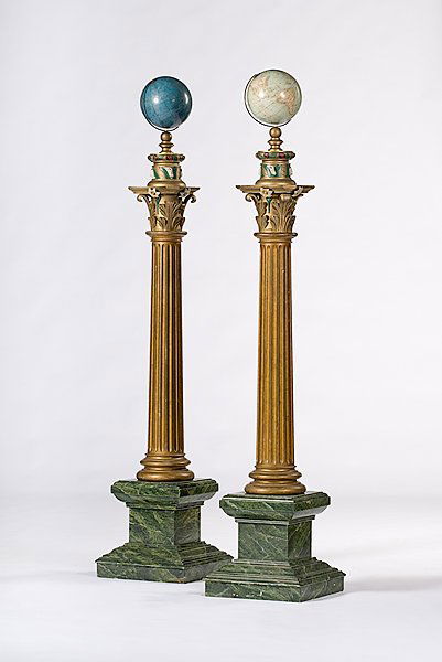 78: Masonic Columns with Globes