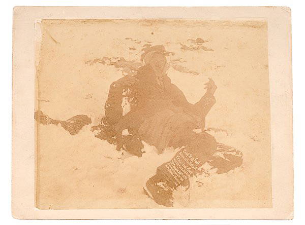 Trager, Chief Big Foot Killed In Battle At Wounded