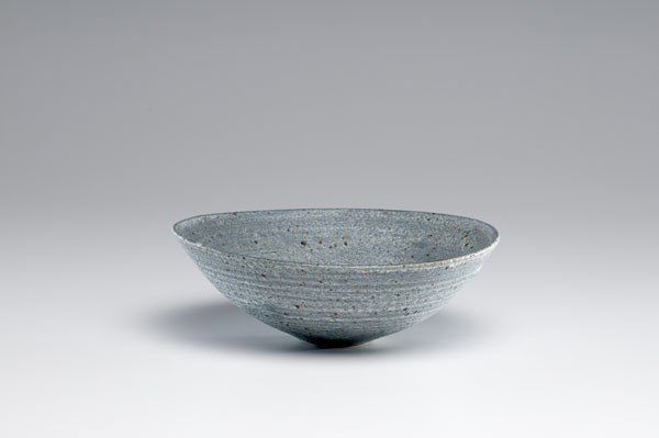 14: Lucie Rie, Blue Spotted Stoneware Bowl