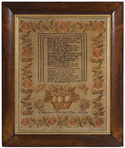 Sampler, Bucks County, Pennsylvania