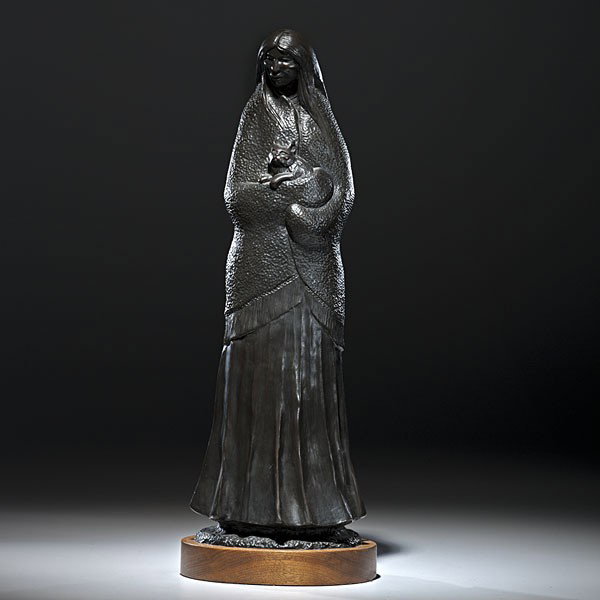 Allan Houser Companions Bronze Sculpture