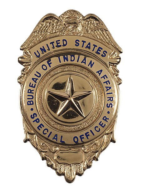 243: U.S. Bureau of Indian Affairs Badge
