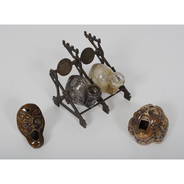 Revolving Triple Snail Inkwell, Plus - Dec 08, 2014 | Cowan's Auctions ...