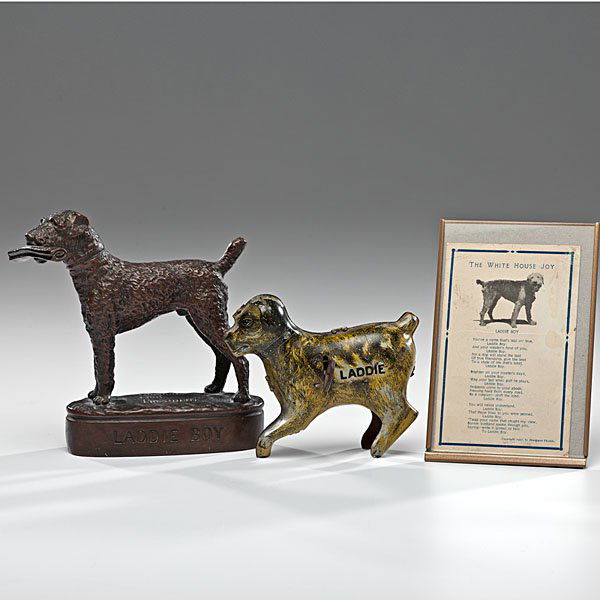 President Warren Harding's Dog, Laddie Boy Statue