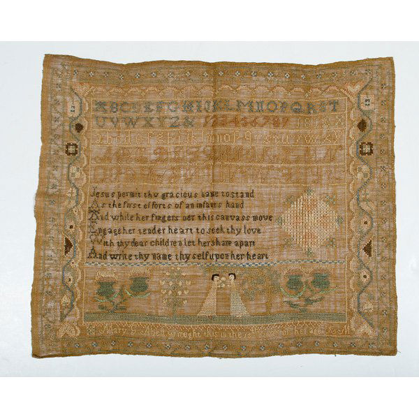 1812 Sampler of Mary Abell