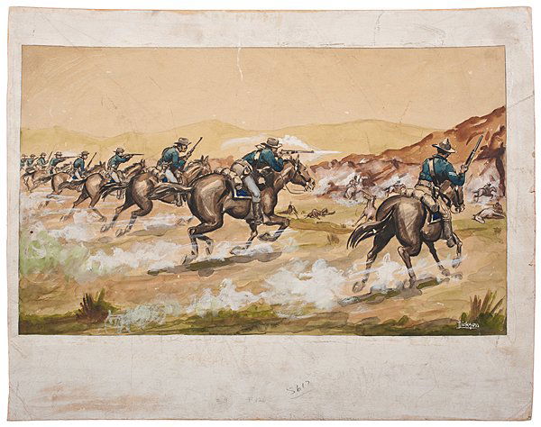 Fine Archive of Donald L. Dickson Illustrations