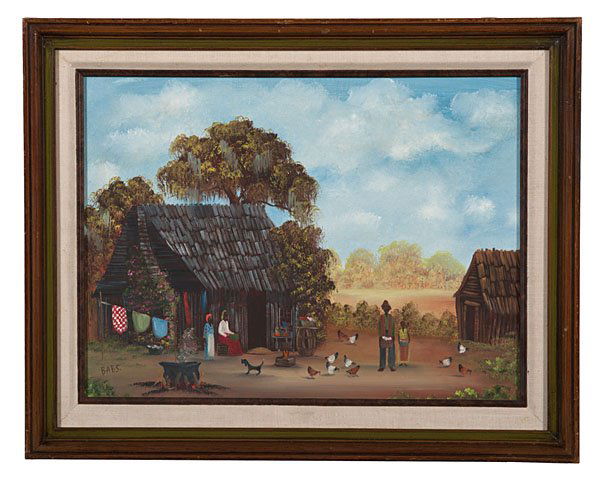 Rural New Orleans Scene By Barbara Muscott