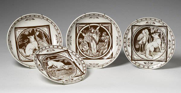 Minton Aesop's Fable Plates