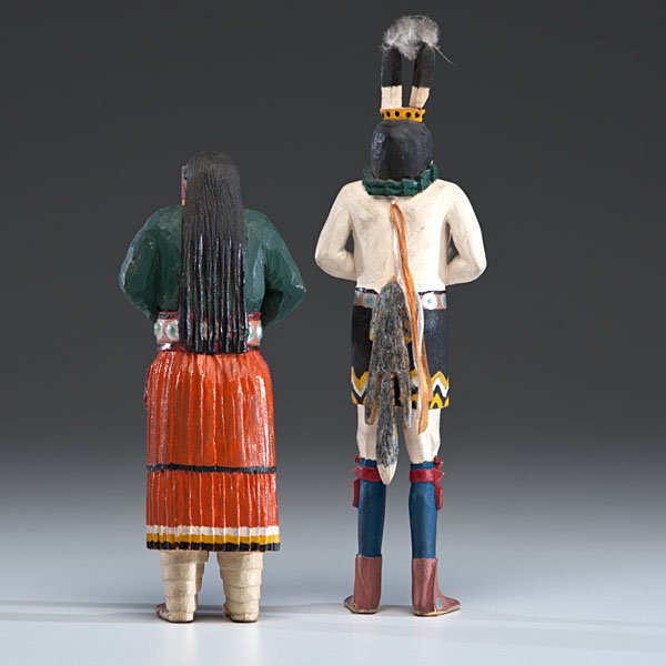 Clitso Dedman (Navajo, 1897-1953) Yeibichai Dancers : Lot 268
