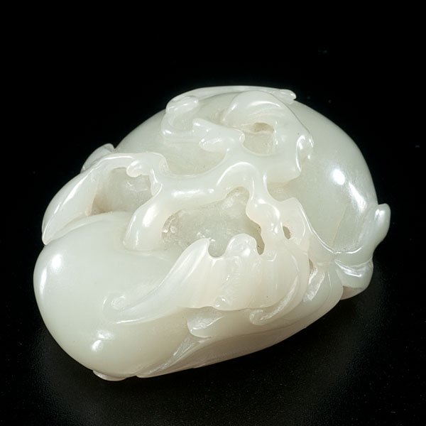 Chinese Jade Persimmons Carving - Sep 13, 2013 | Cowan's Auctions in OH