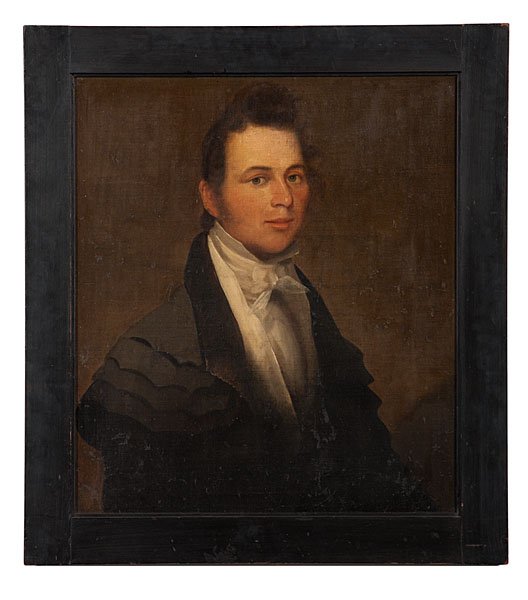 Major General Richard Gentry Portrait Attributed to