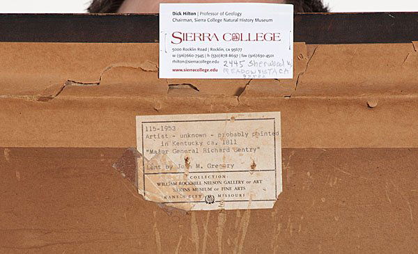 Major General Richard Gentry Portrait Attributed to - Oct 12, 2013 ...