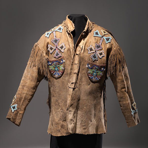 Cree Beaded Moose Hide Jacket