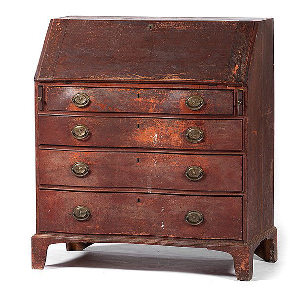 Chippendale Oxbow Front Desk - Apr 11, 2014 | Cowan's Auctions in OH