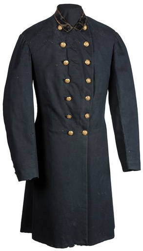 Civil War Double Breasted Frock Coat Worn By Lt. Col.