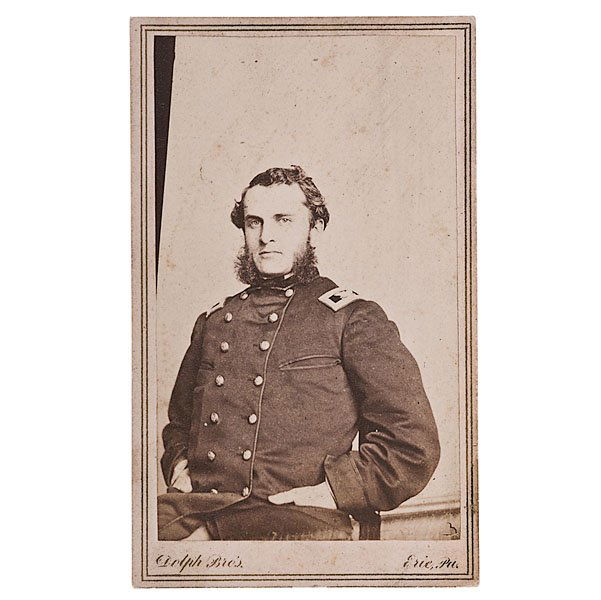 Colonel Strong Vincent, KIA Gettysburg, CDV