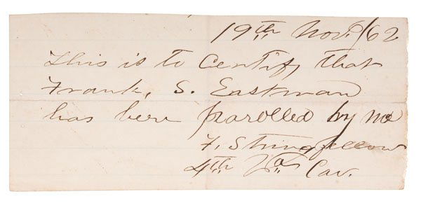 Frank Stringfellow, CSA Scout for J.E.B. Stuart & Spy, - Jun 13, 2014 ...