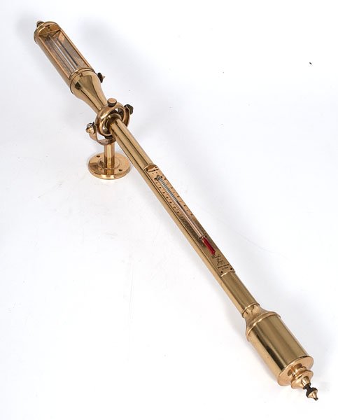 Brass Marine Stick Barometer