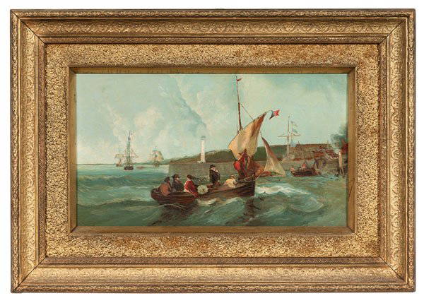 Port Dieppe By Frances Rayner