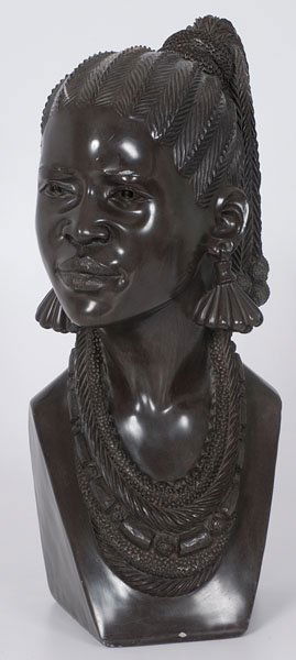 African Bust By James Tandi