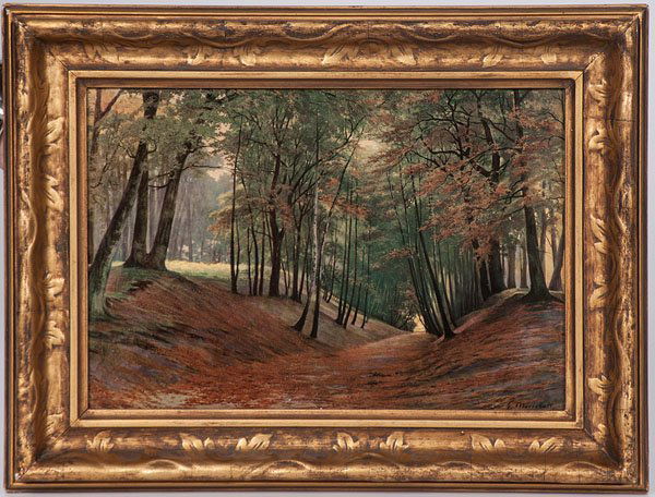 Reproduction Print of a Landscape by Georg Marschall