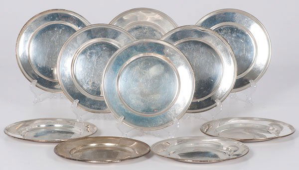 Sterling Bread And Butter Plates