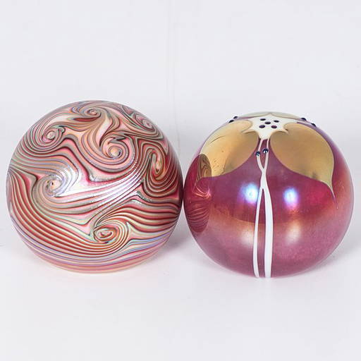 Set Of Abelman Paperweights