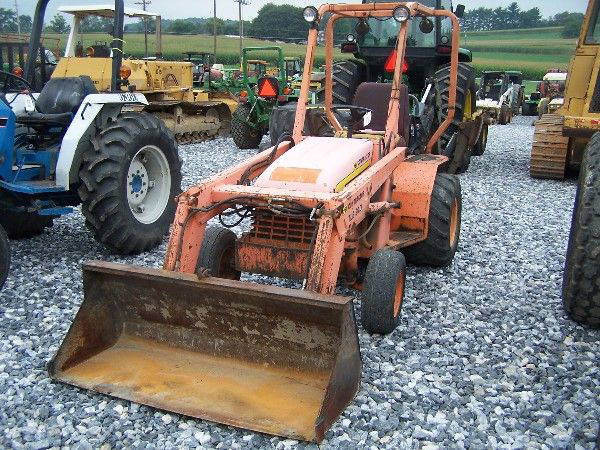 Allmand Tlb 20d Tractor Loader Backhoe W/ Kubota D