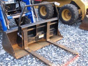 Bush Hog Quick Attach Pallet Forks For Loader Trac