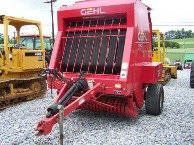 Gehl 1875 Tdc Round Baler For Tractors " Low Bale